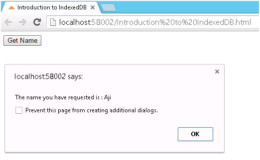 Introduction to IndexedDB